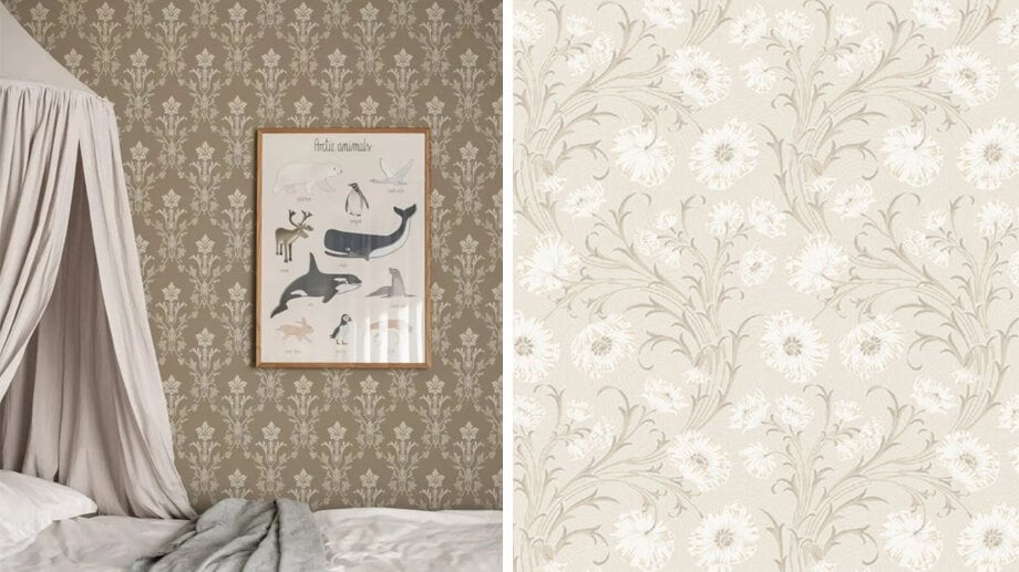 Beige tapeter från Happy Homes - Happy Homes