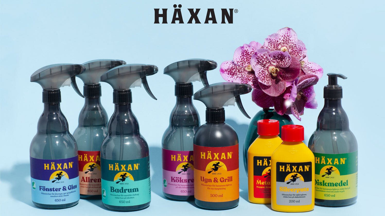 Häxan städprodukter - Happy Homes