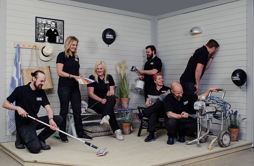 Happy Homes Linköping - Din butik för färg, tapeter & golv - Happy Homes