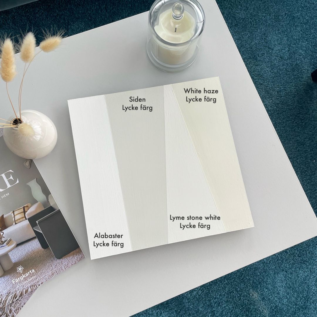 Så väljer du rätt vit kulör - Happy Homes